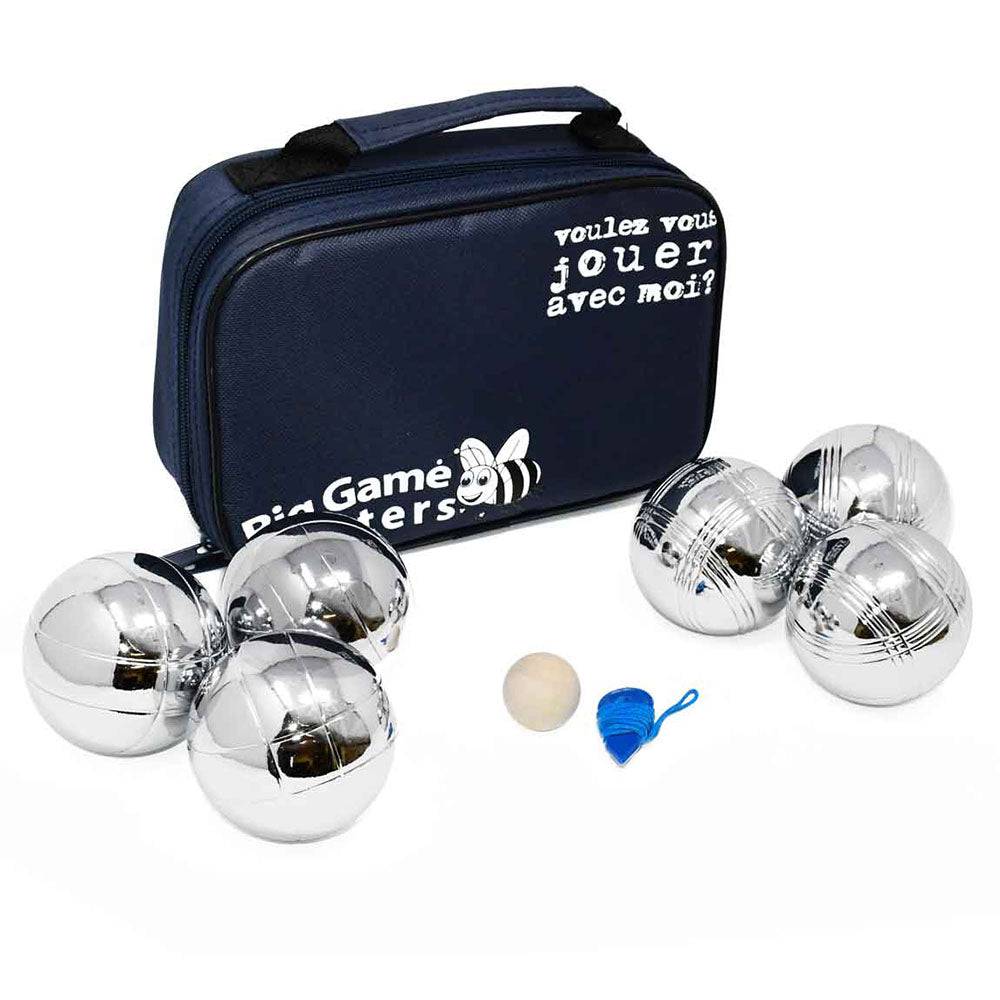6 Ball Metal Boule Set By Sports Ball Shop