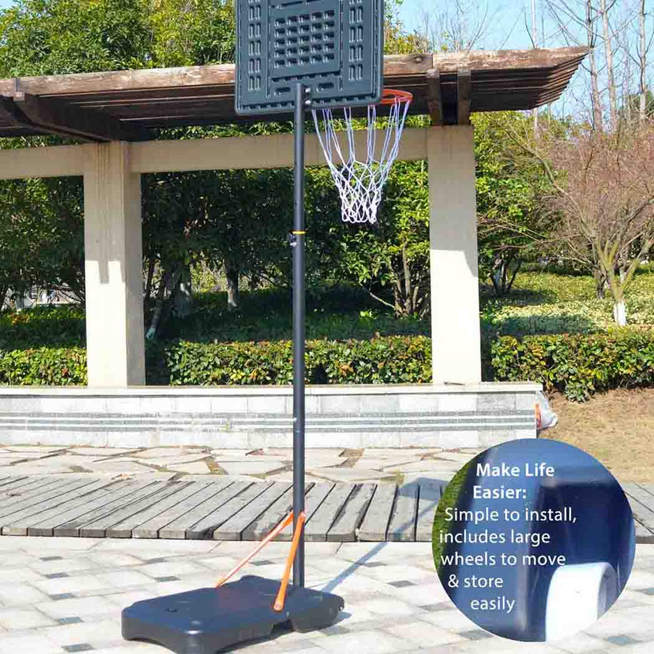 Bee-Ball Pro Impact High-Quality Basketball Hoop & Stand – Sports Ball Shop