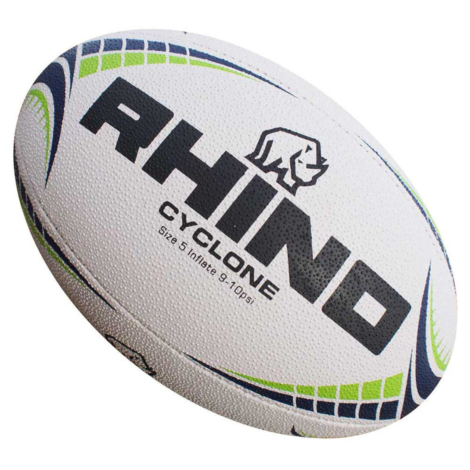 Rhino Cyclone Training Rugby Ball | Rhino Rugby Ball – Sports Ball Shop